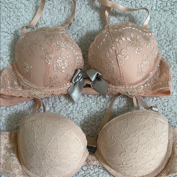 aerie | Intimates & Sleepwear | Bundled Aerie Lace Pushbra Both Size ...
